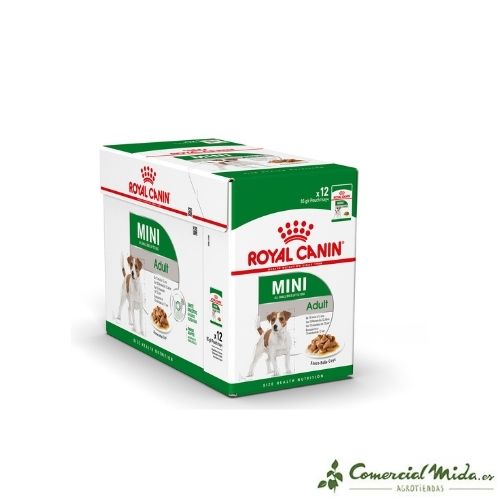 Royal Canin Adult Mini alimento umido, carne per cani di piccola tagli ...